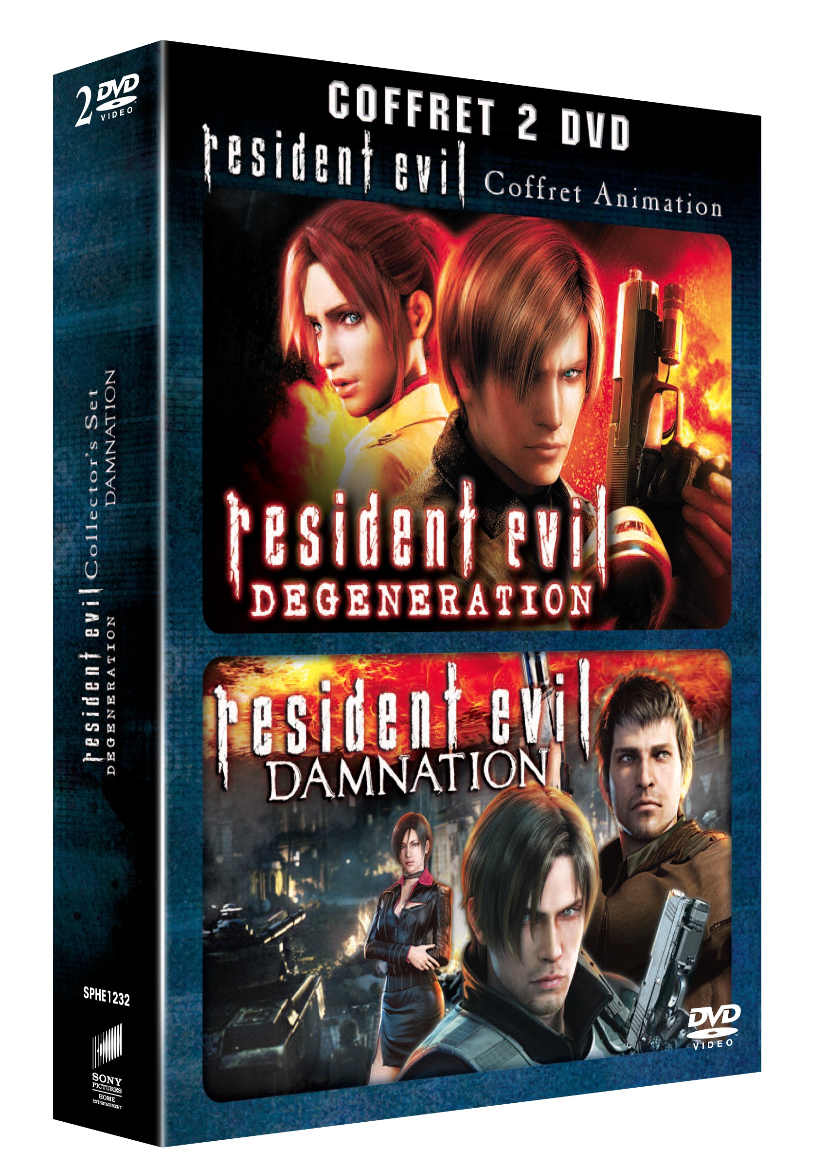 Resident Evil — Degeneration et Resident Evil — Damnation : pack double ...
